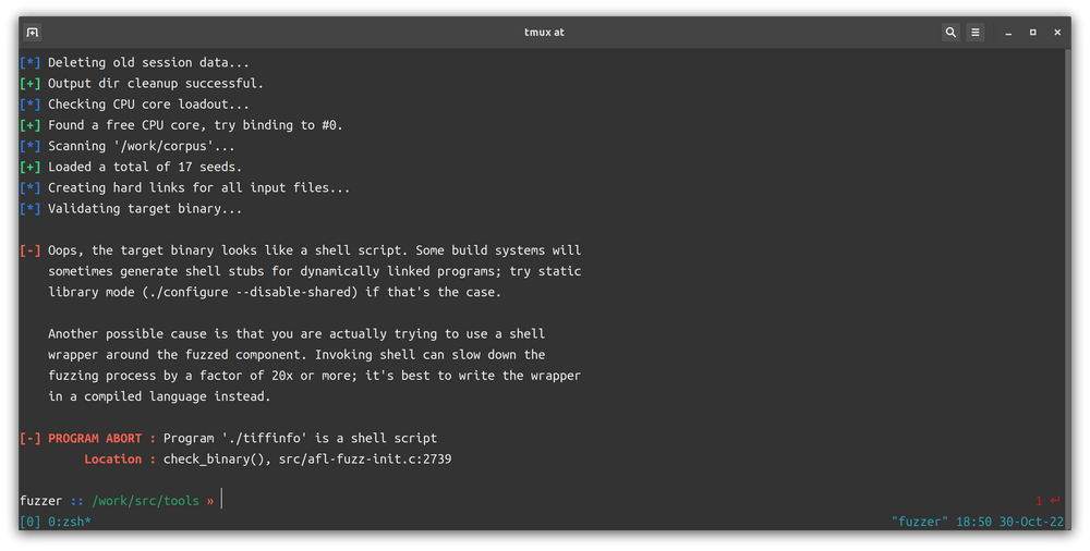 Fuzzing101-4：LibTIFF