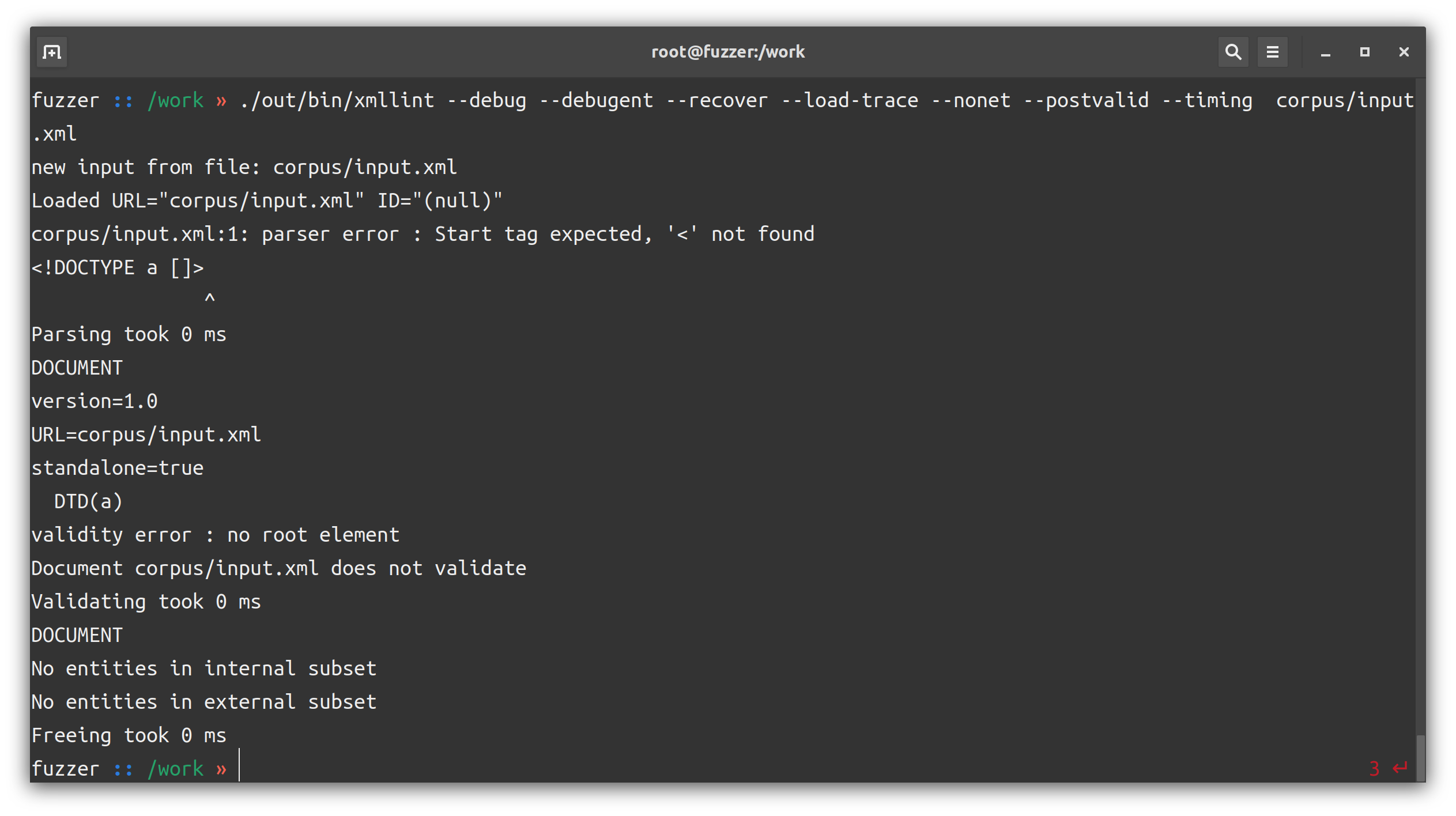Fuzzing101-5：LibXML2