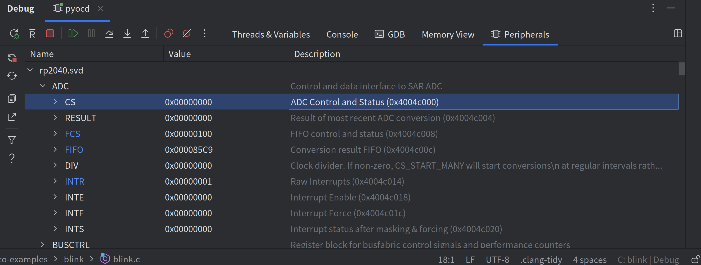 RP2040 学习笔记（一）：环境搭建 & 点灯